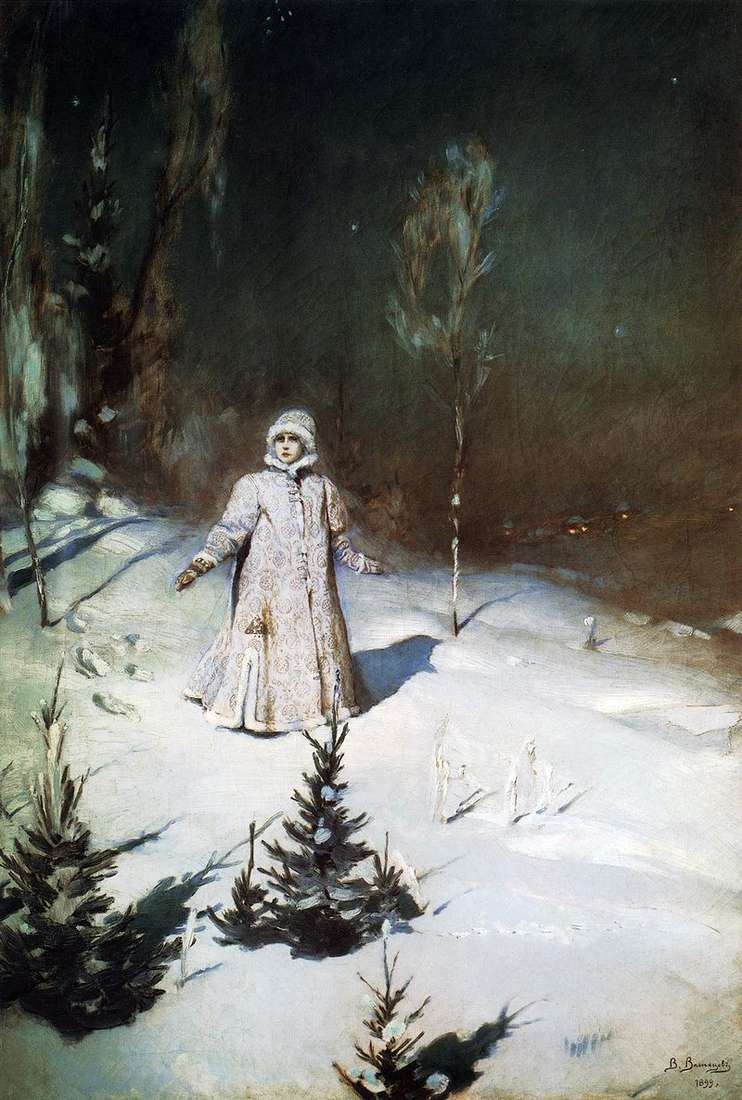 Snow Maiden by Victor Vasnetsov ️ - Victor Vasnetsov Snow Maiden by Victor Vasnetsov ️ - Victor Vasnetsov